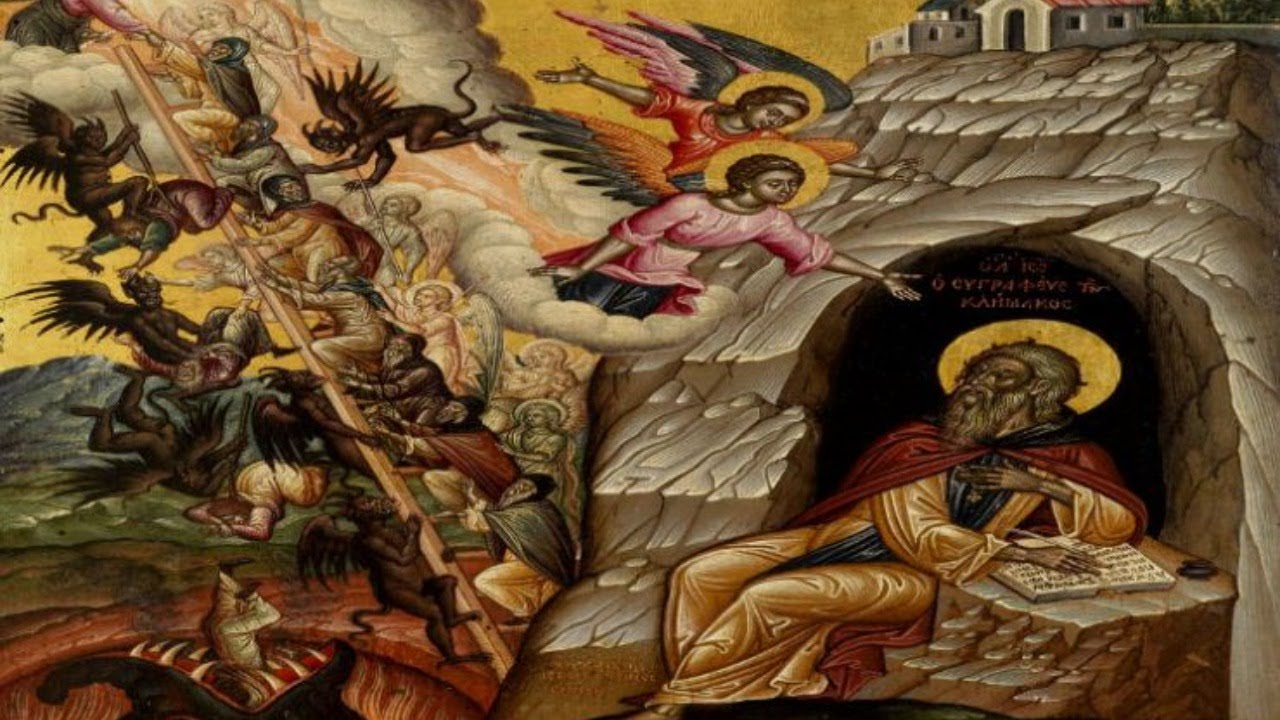 Κυριακή Δ’ των Νηστειών (Αγίου Ιωάννου της Κλίμακος) - Θεία Λειτουργία ...
