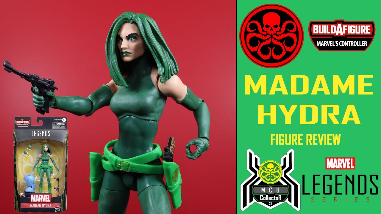 Marvel Legends MADAME HDYRA Viper Avengers Controller BAF Wave Figure ...