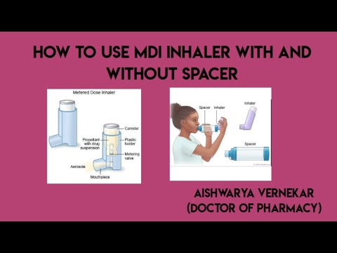 How to use Inhaler? #metered dose Inhaler @medpharmacoessentials2643 ...