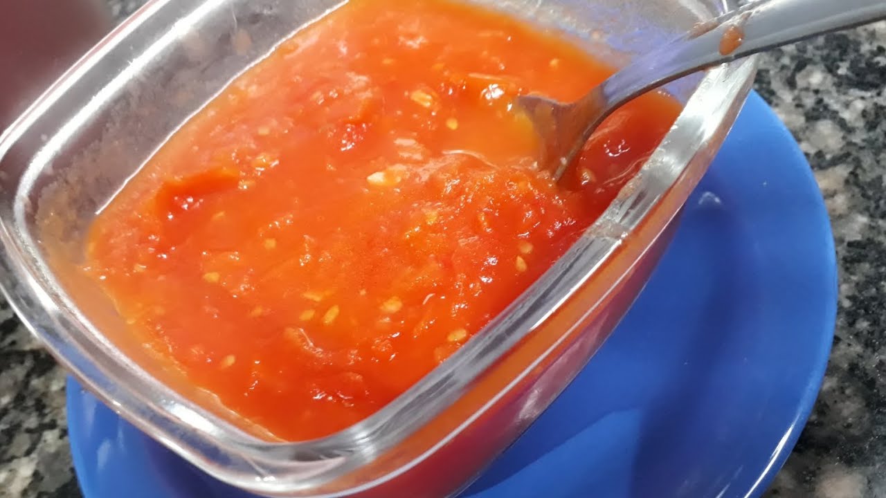 MASSA DE TOMATE CASEIRA🍅🥫🍅 - YouTube