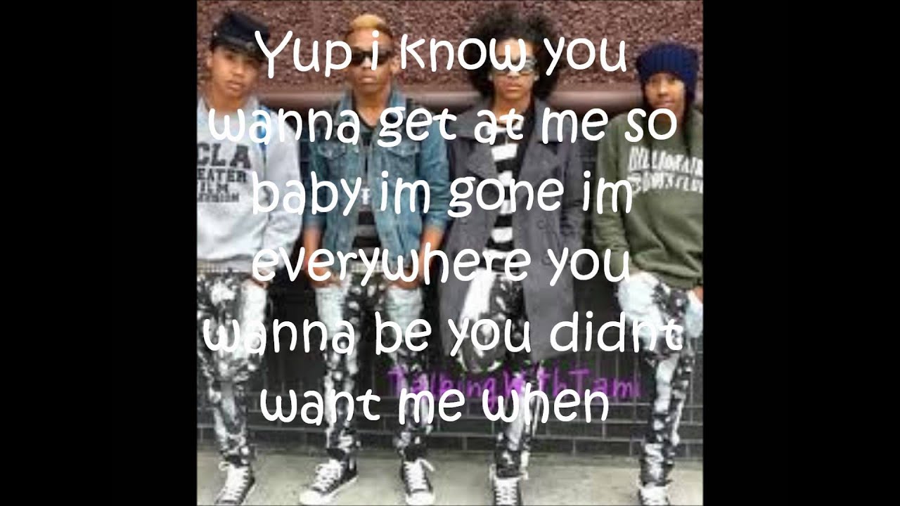 Gone-Mindless Behavior lyrics - YouTube