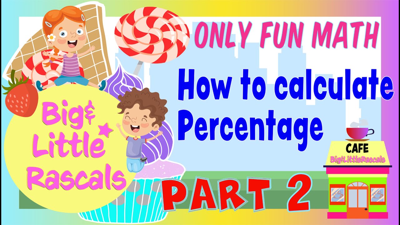 Learn Percentage for Kids Part 2 | Calculate Percentage Discount ...