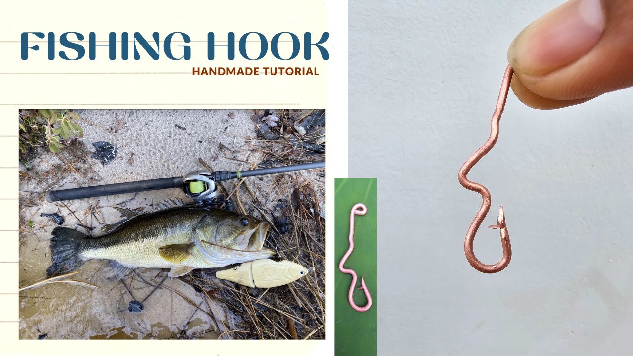 How To Make A Fishing Hook | Freshwater Ice Fishing, Saltwater Fish ...
