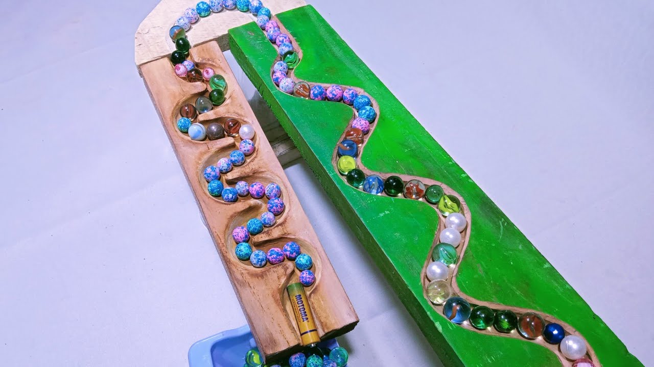 Marble Run ☆ HABA Wave Slope Super Long Course & Dump 🚛🚒 - YouTube