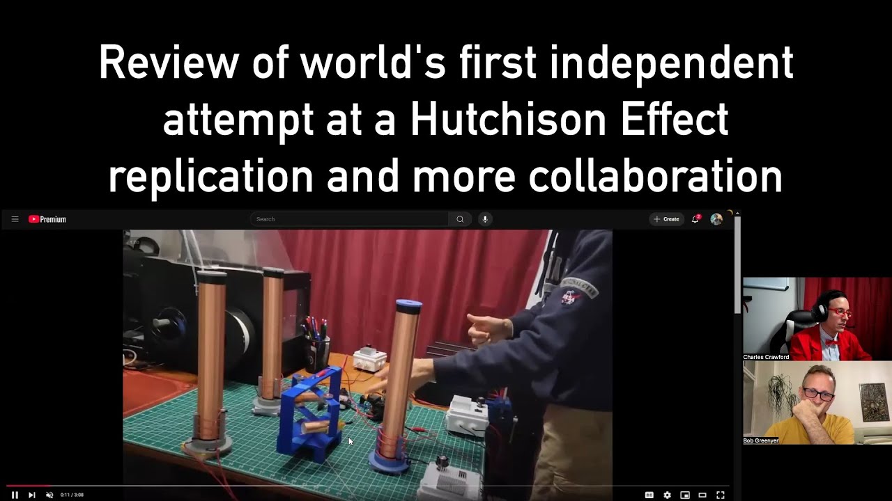Review of world's first independent attempt at a Hutchison Effect replication and more ...