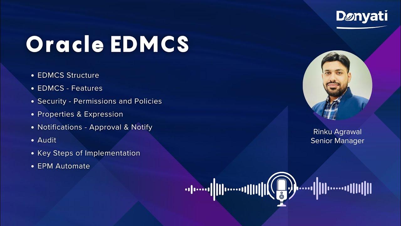 Oracle EDMCS Podcast - YouTube