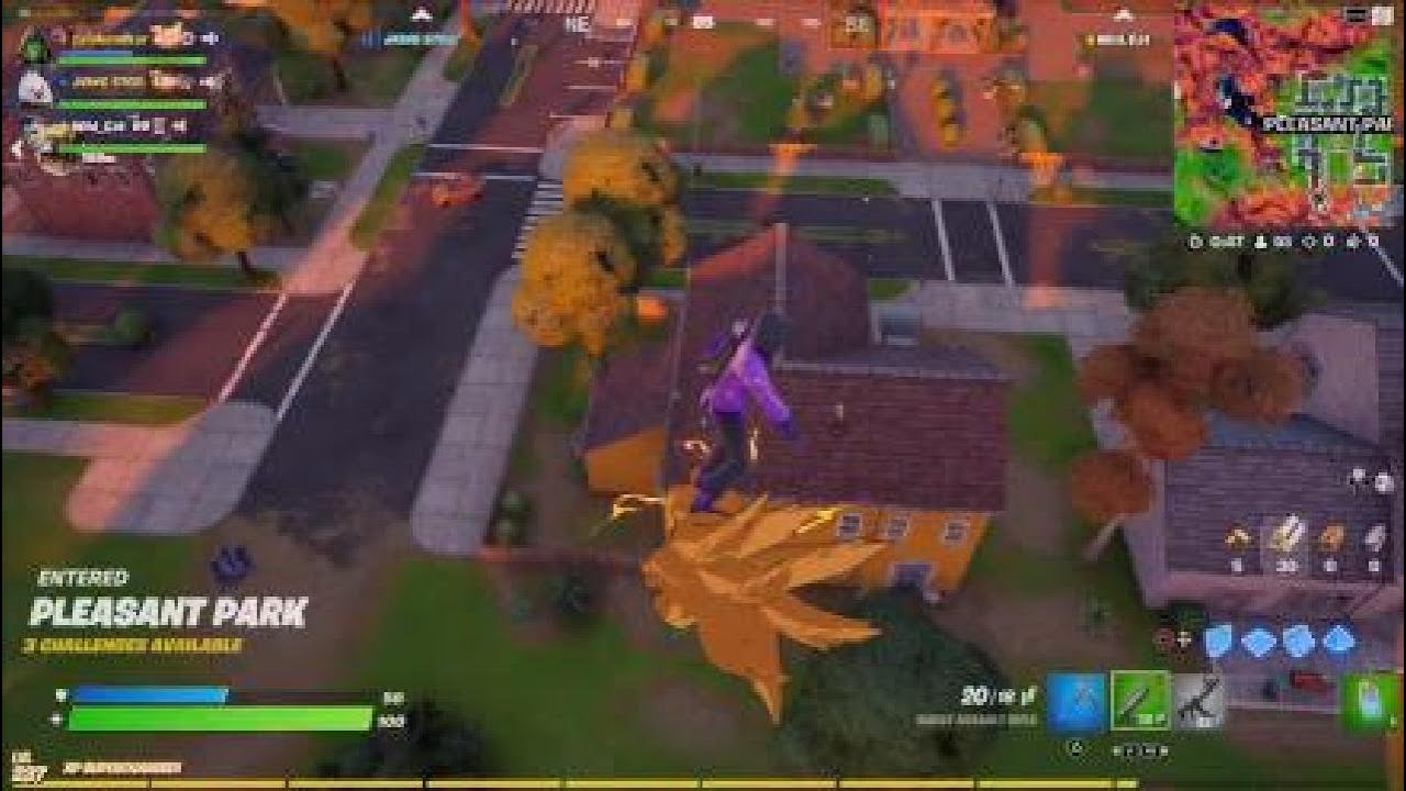 Killing player as soon as he land in Fortnite - YouTube