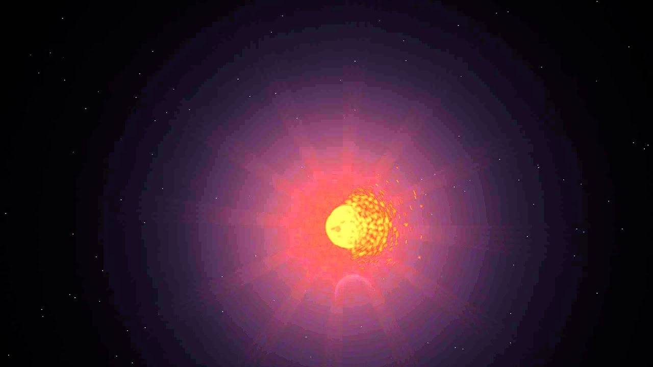 Exploding Sun Test Animation - YouTube