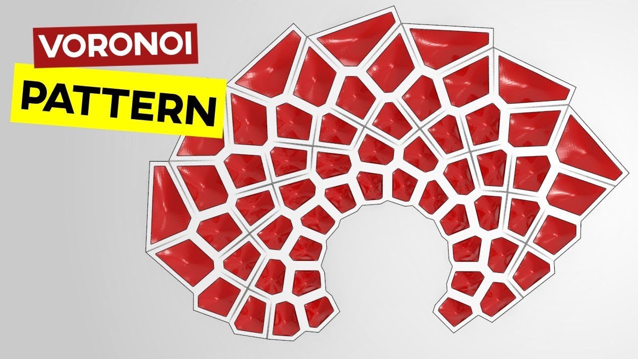 Voronoi Pattern (Grasshopper Tutorial) - YouTube