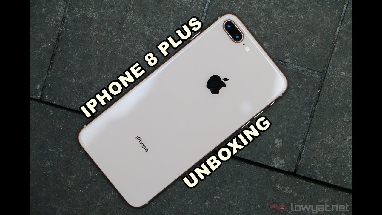 IPHONE 8 PLUS: UNBOXING! - YouTube