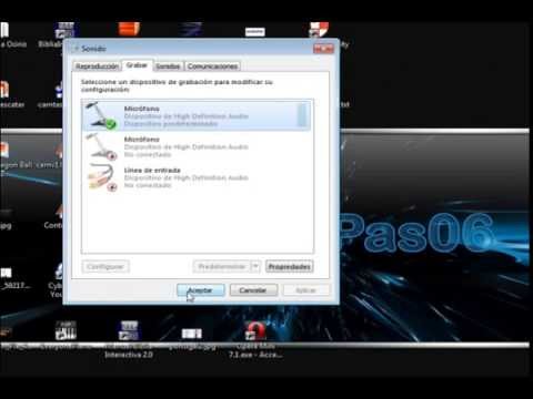 como conectar tu microfono en la pc - YouTube