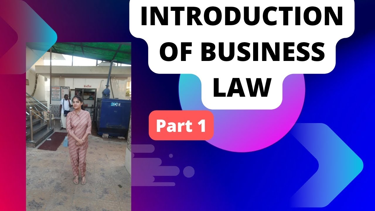 introduction of business law bcom and bba - YouTube