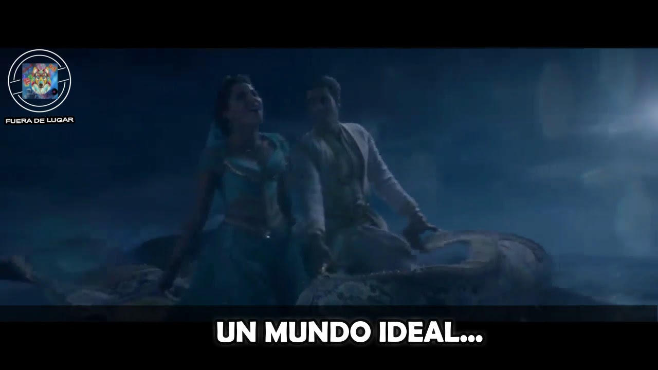 Un Mundo Ideal (ALADDIN LA PELICULA) letra - YouTube