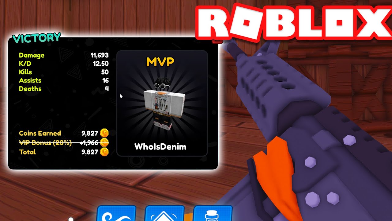 M4 Is OVERPOWERED (ROBLOX HyperShot) - YouTube