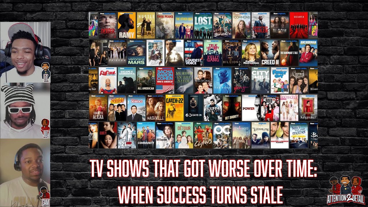 TV Shows That Got Worse Over Time: When Success Turns Stale - YouTube