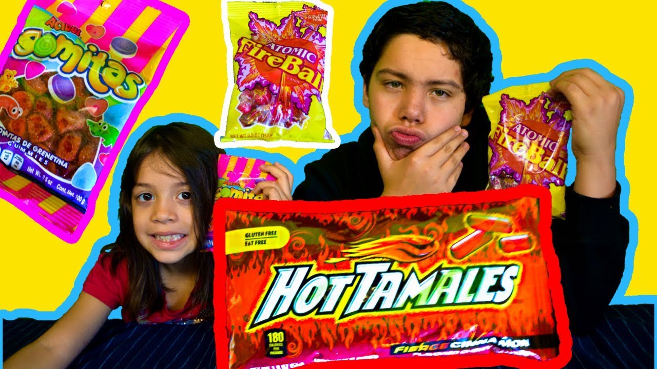 KIDS SPICY CANDY CHALLENGE - YouTube