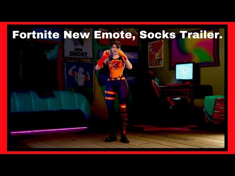 Fortnite New Socks, Emote Trailer. - YouTube