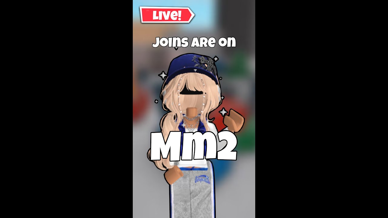 MM2 LIVE - VOICE REVEAL at 10k https://www.roblox.com/users/868755882 ...