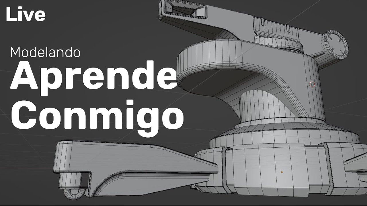 Aprendiendo modelado hardsurface - Directo - YouTube