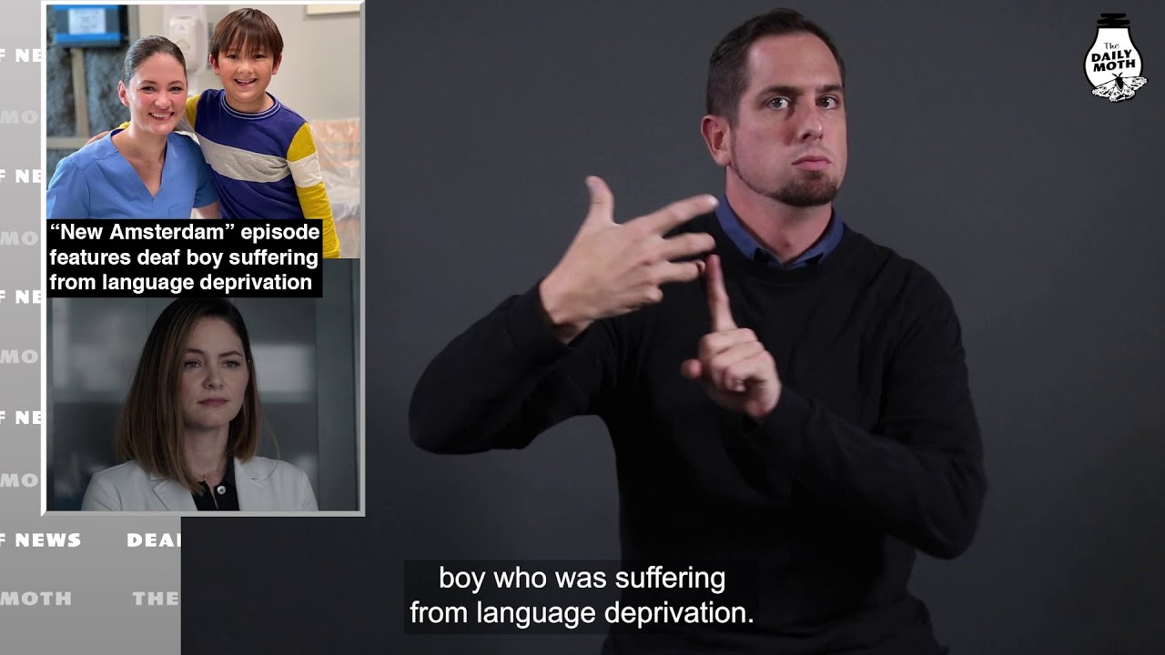 “New Amsterdam” episode features deaf boy suffering from language deprivation - YouTube