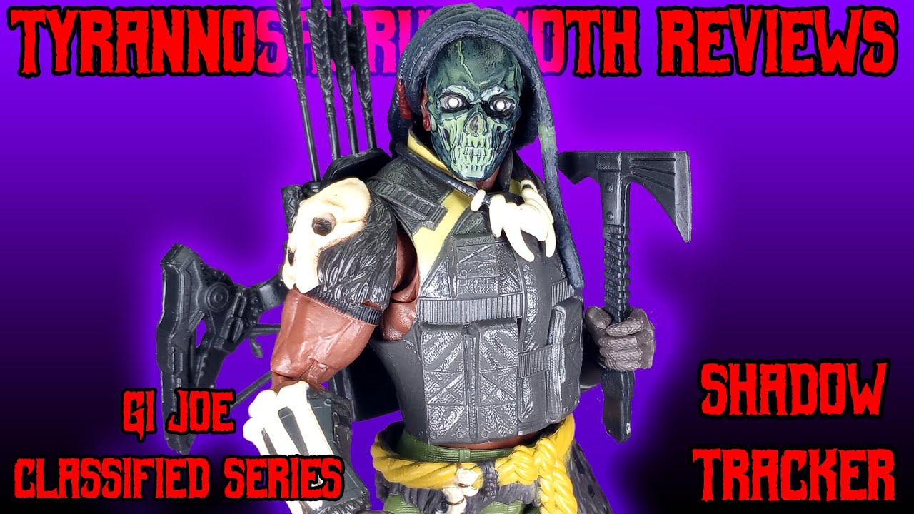 Hasbro G.I. Joe Classified Series Cobra Shadow Tracker figure review ...