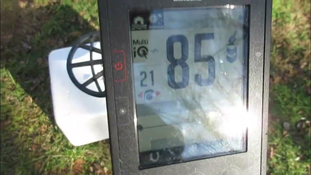 Minelab Manticore Screen use example - YouTube