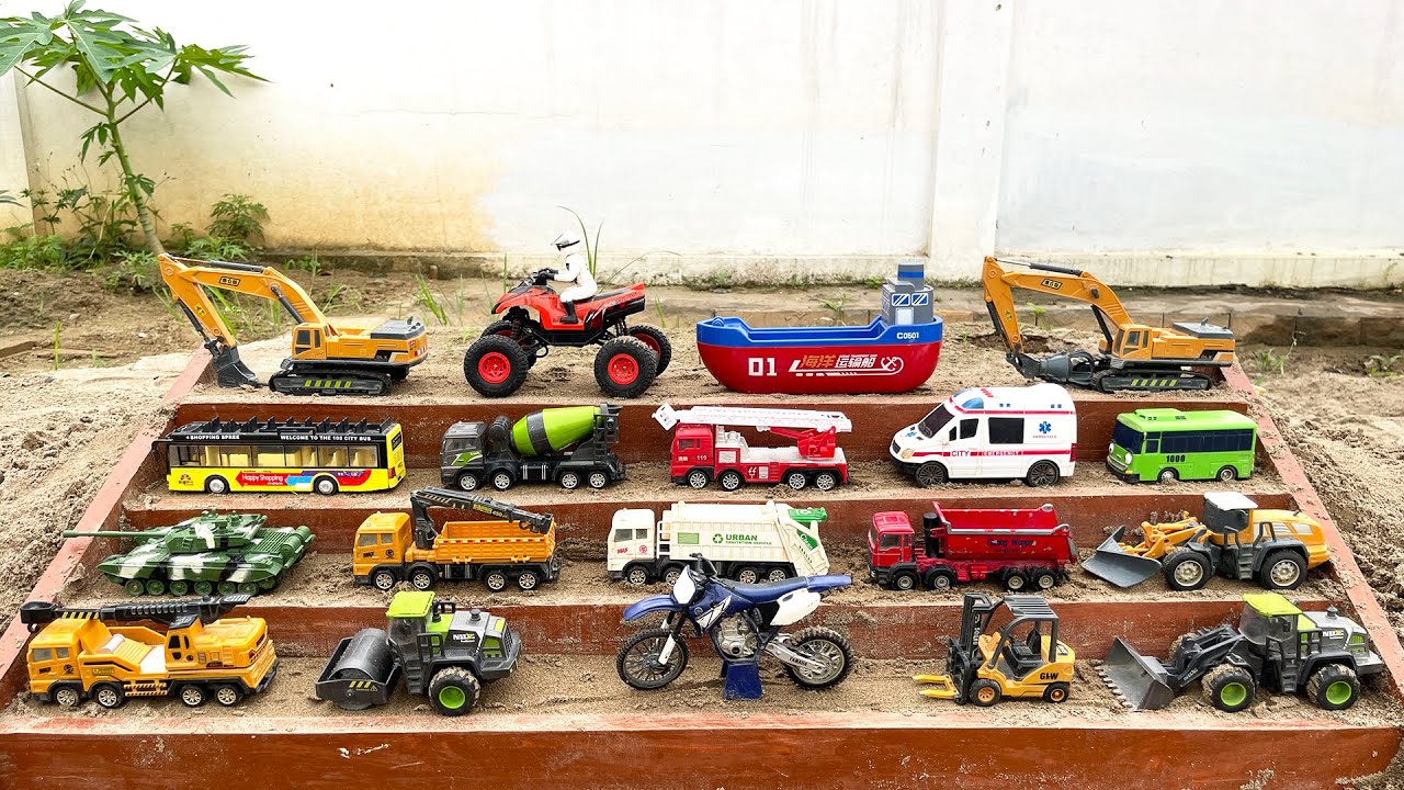 Mobil Truk Tronton Panjang Penuh Mainan Mobil Mobilan, MOBIL KJN ...