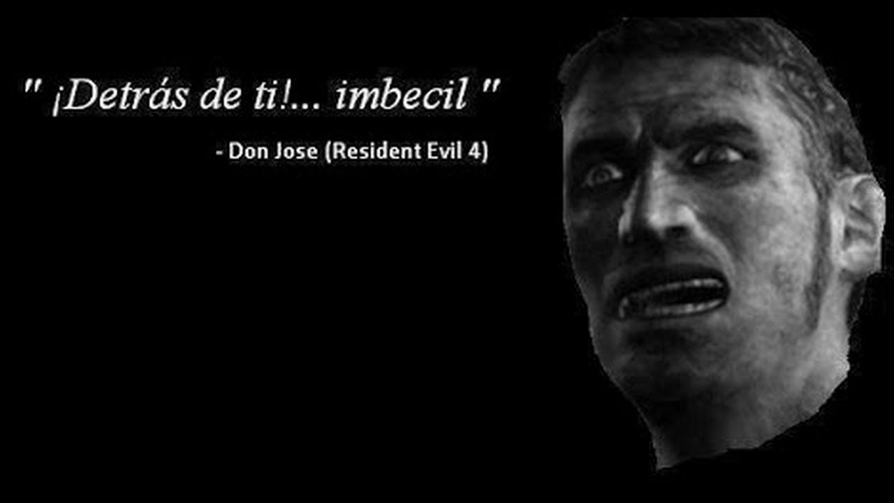 Resident Evil 4 Remake - detras de ti imbecil - YouTube