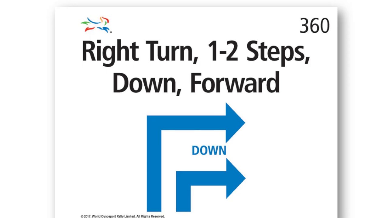 360 Right Turn, 1 2 Steps, Down, Forward (with scoring) - YouTube