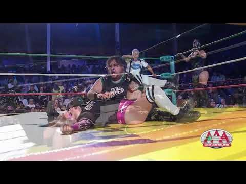 MOMENTOS DESTACADOS: Lady Shani, Niño Hamburguesa y Mr. Iguana. | Lucha Libre AAA Worldwide ...