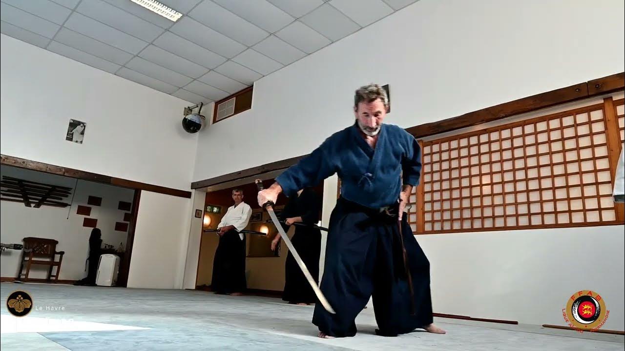 Philippe Loizé : Stage d'Armes Au Dojo VDB (7 octobre 2023, 1ère partie) - YouTube