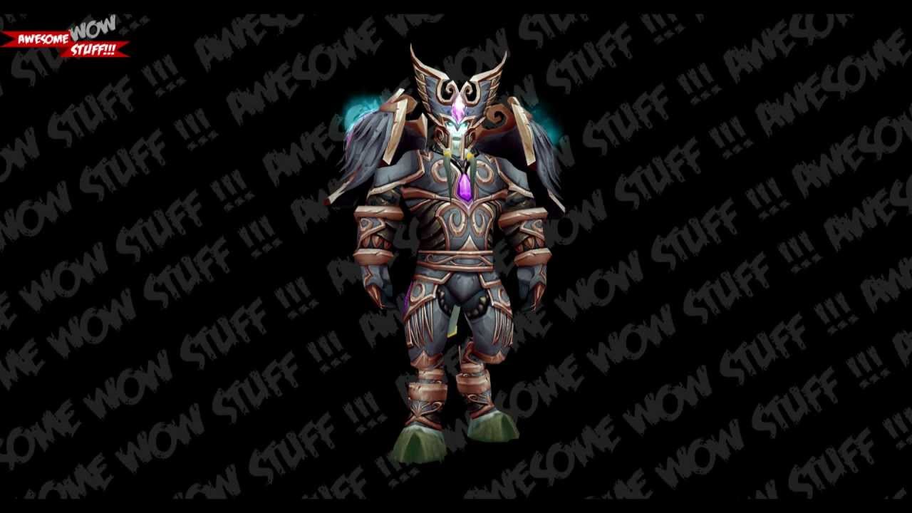 WoW Tier 13 - Paladin (Draenei) Preview HD - YouTube