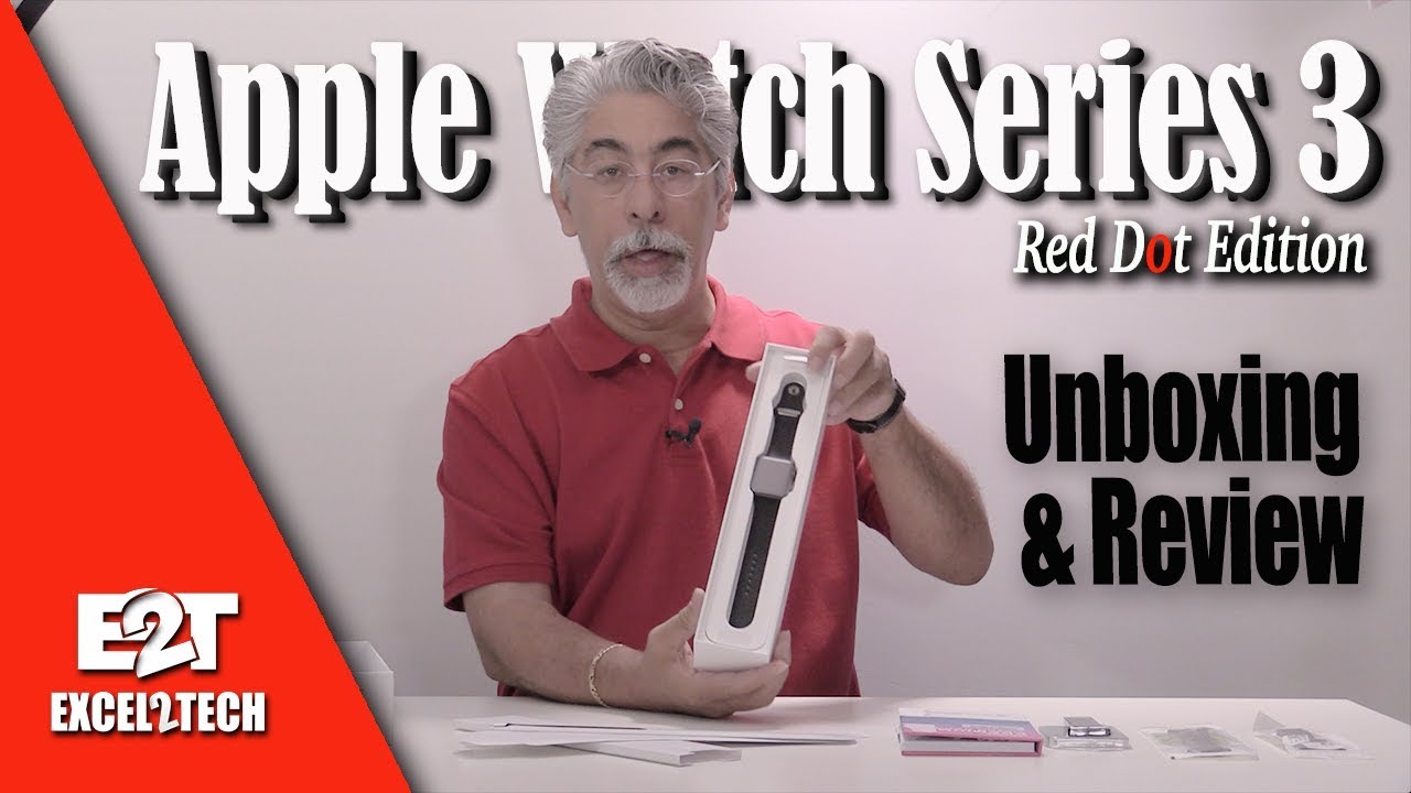 The New Apple Watch Series 3 - Red Dot Edition - YouTube