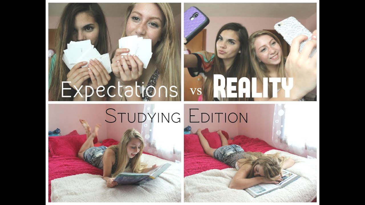 Expectations Vs Reality | Studying Edition | - YouTube