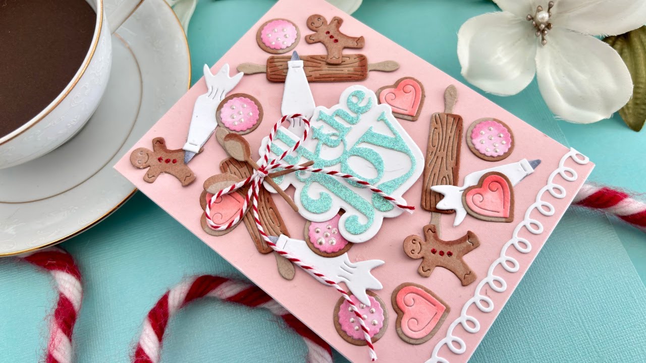 An ADORABLE Holiday Baking Essentials Card | | Simon Says Stamp Festive ...