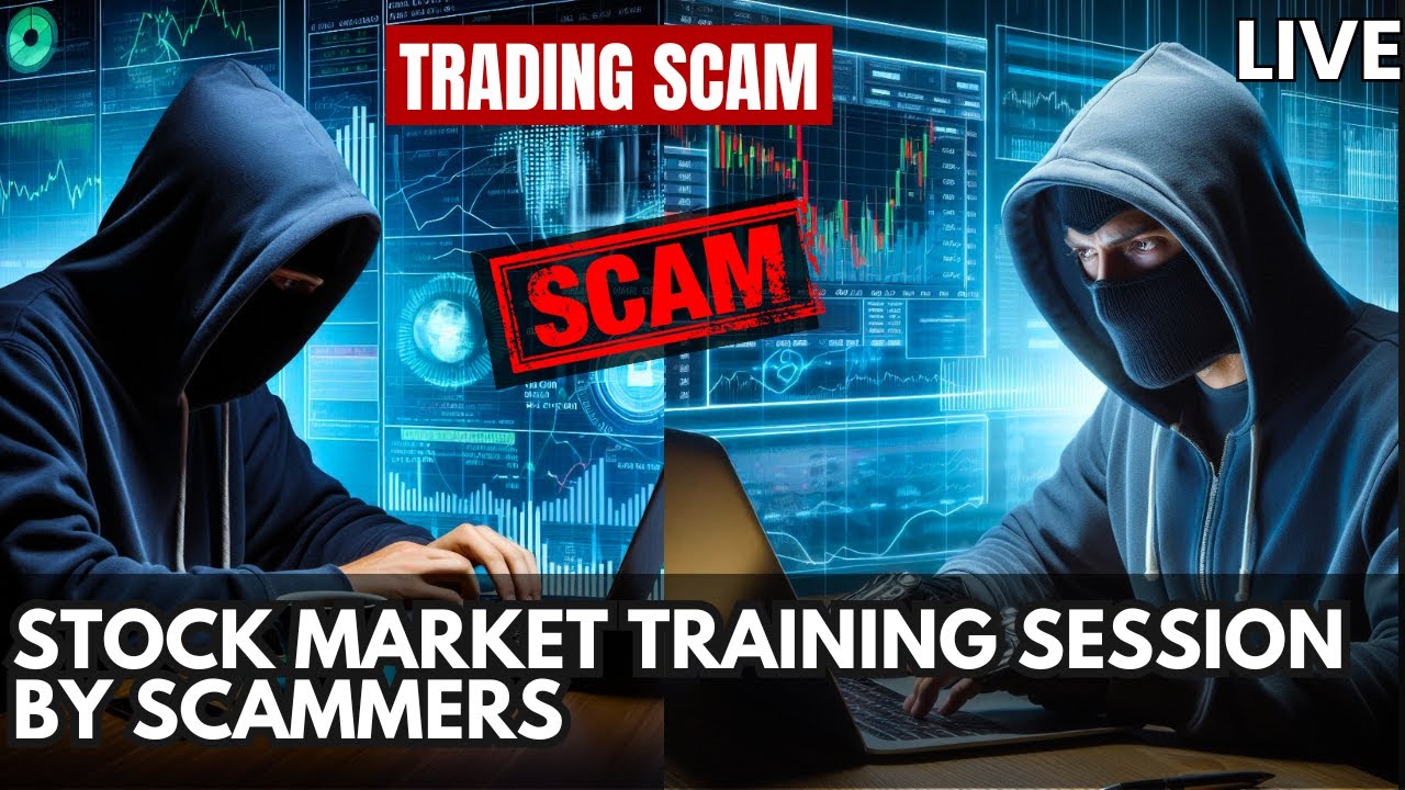 LIVE Stock Market Training Session by Scammers, Institutional Account ...