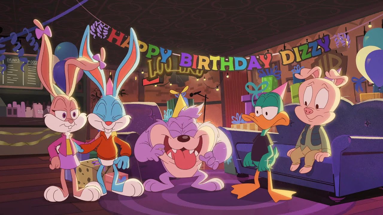 Watch Tiny Toons Looniversity-Dizzy Birthday - YouTube