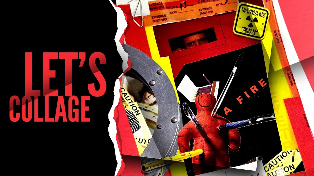 I Made This Collage After a HORRIBLE Workday | Start To Finish Collage ...