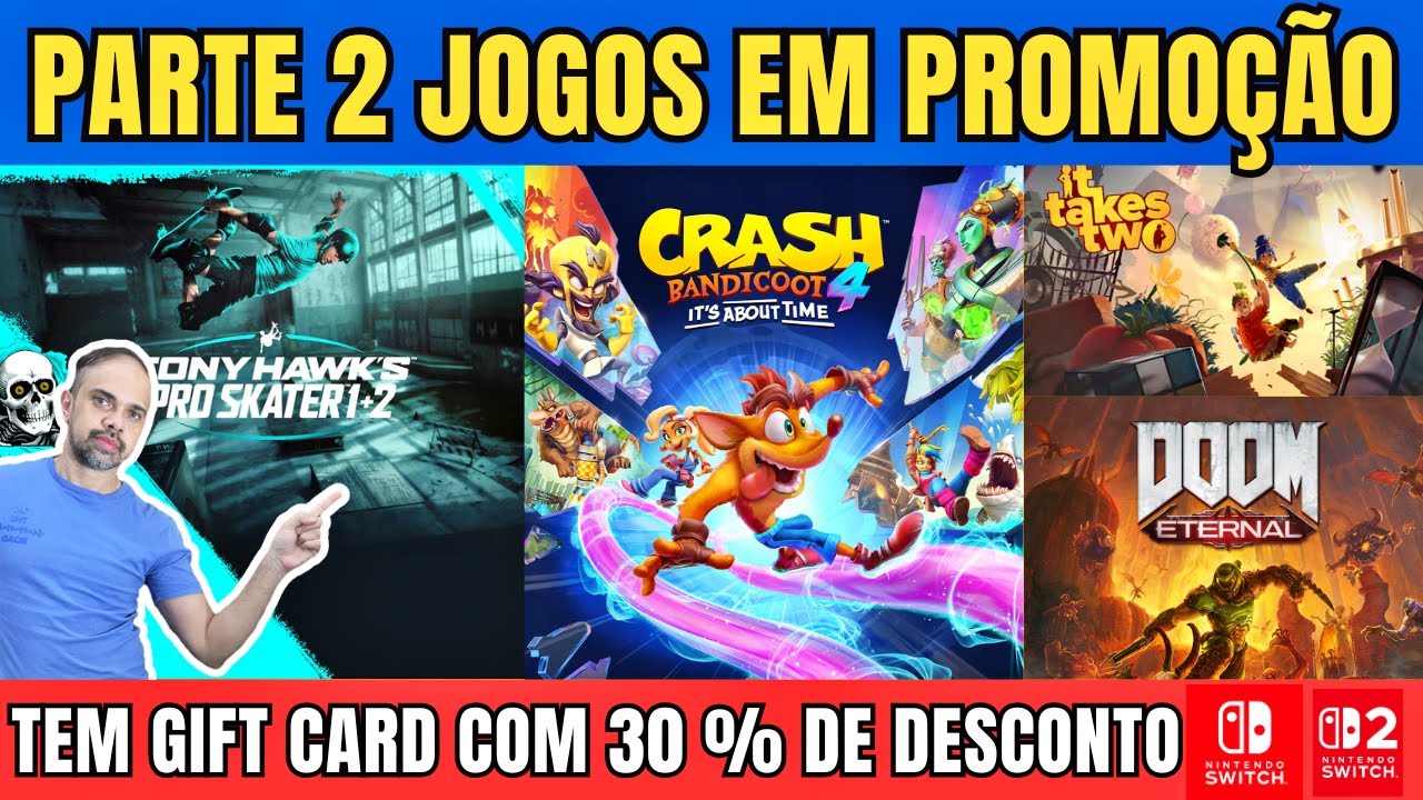 Parte 2 da Black Friday da Nintendo ! Lista de jogos baratos pra ...