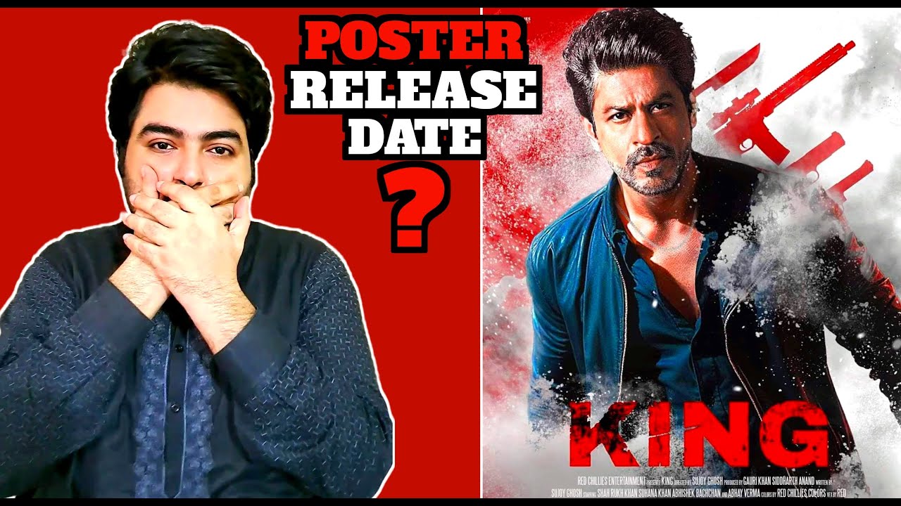 King movie shahrukh khan poster release update | King movie release ...