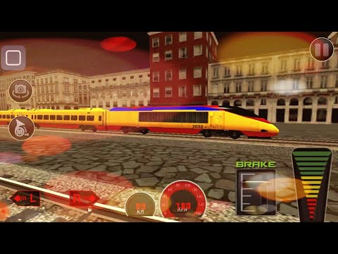 train 3d game # train game video# pace speed and passenger enjoy - YouTube