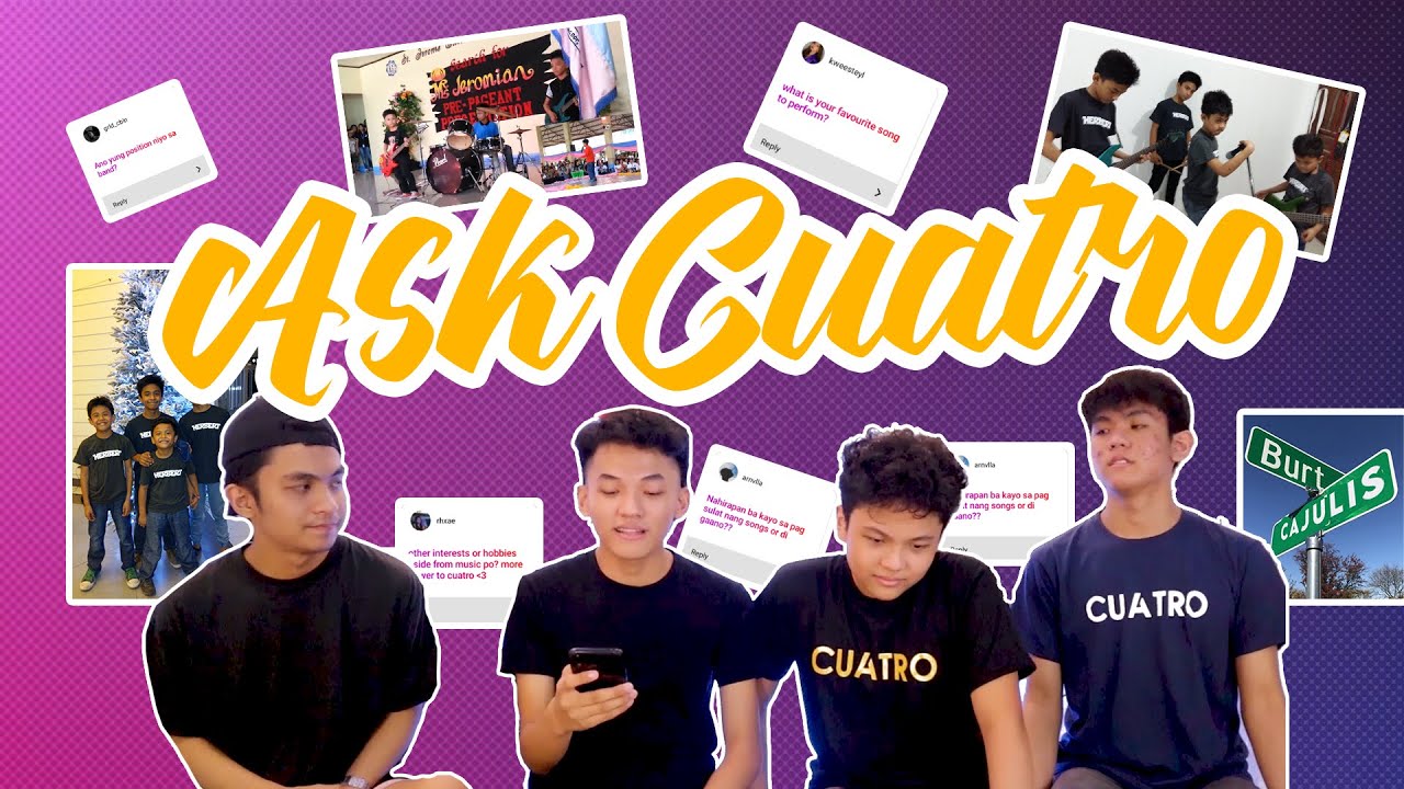 Get to Know Cuatro! | Ask Cuatro (Vlog) - YouTube