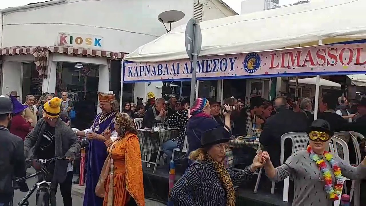 Πλατεία Σαριπόλου - Καρναβάλι Λεμεσού 2018 - YouTube