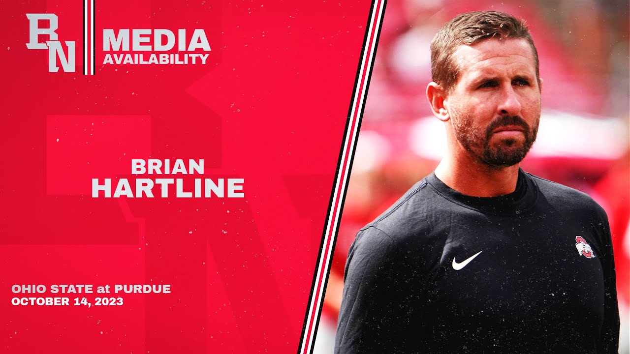 Ohio State: Brian Hartline Talks About Run Game Struggles - YouTube