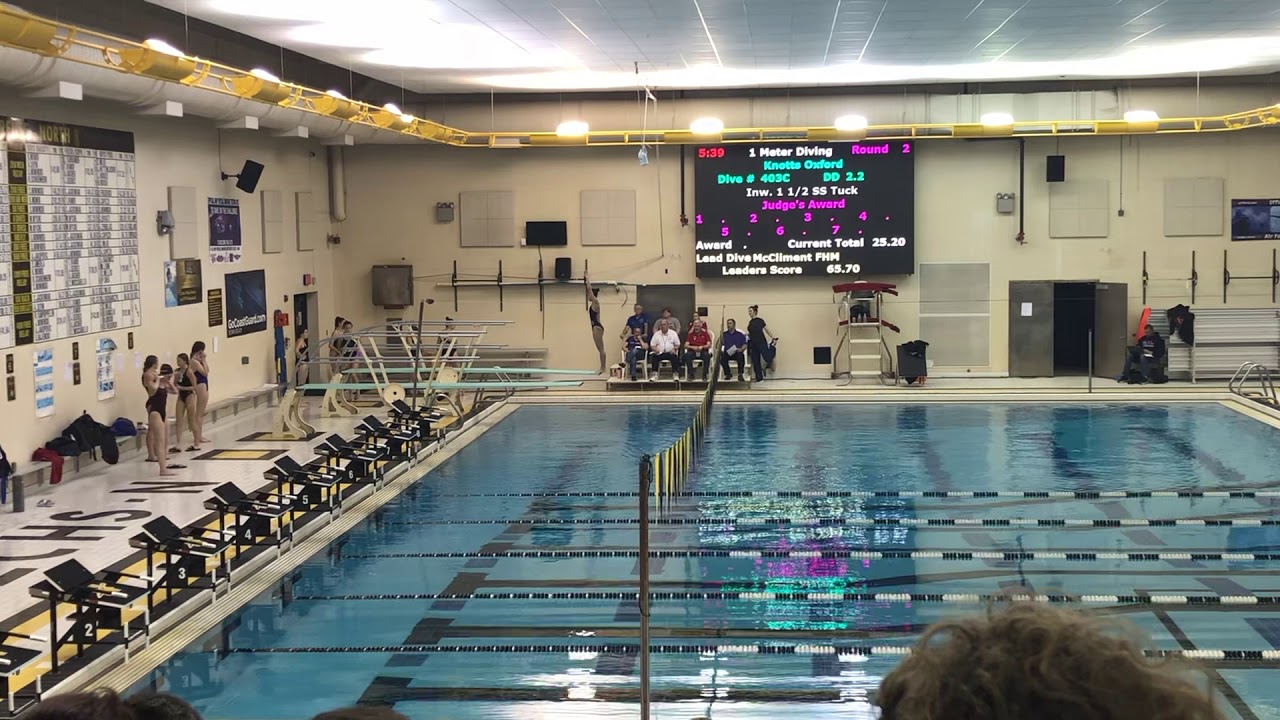 Amelia Knotts, Class of 2021, Dive 403Cc - YouTube