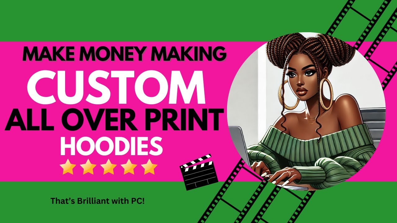 Make Money with Custom All-Over Print Hoodies – POD Made Easy! 💸 - YouTube