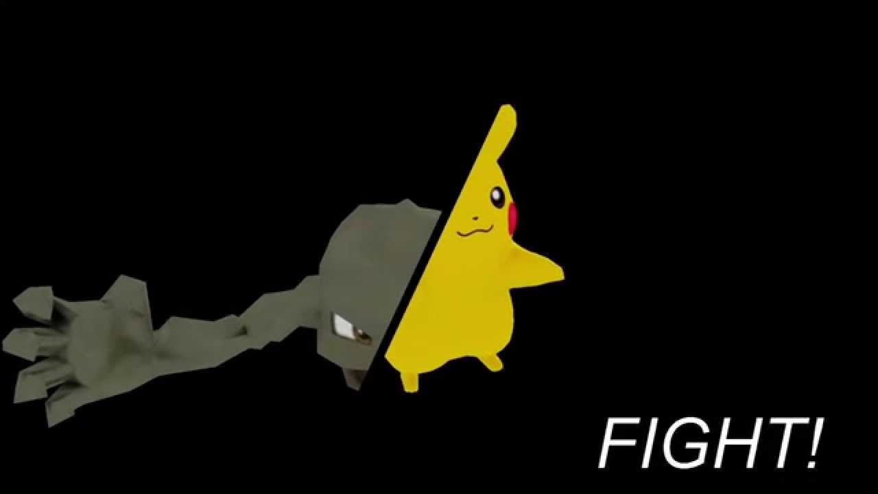 Pokémon Fight Intro Scene - YouTube
