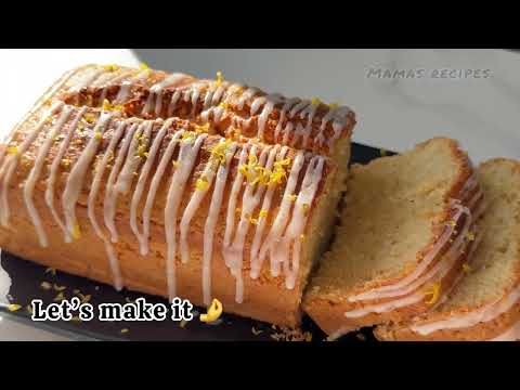 Bütün limonu blenderdan geçirin ve kek hazır! Ağzınızda eriyen bir kek! Yapmaya doyamıyorum!
