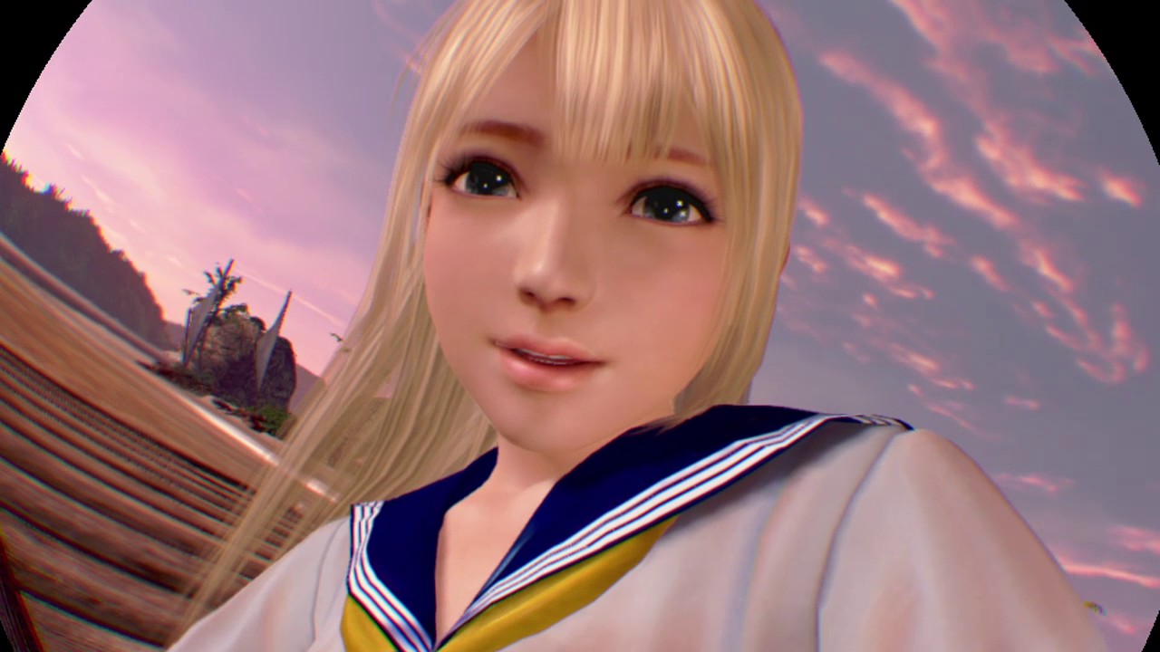 DOAX3 PlaystationVR マリー 制服青 - YouTube