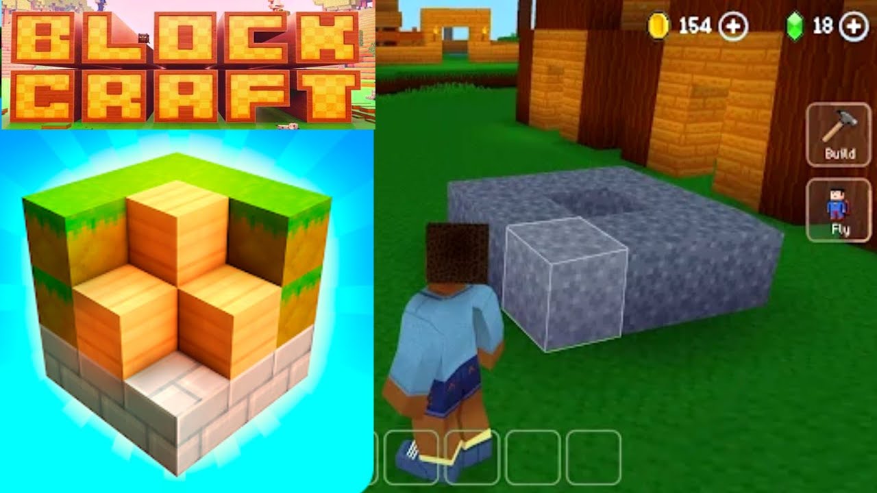 Block Craft 3d - Block Craft 3d Building Game House Design - Adventure ...